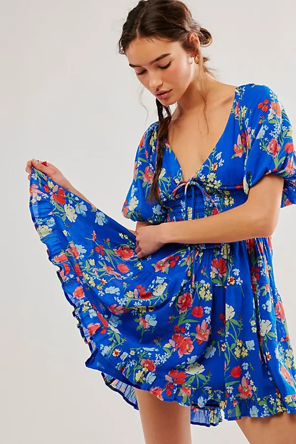 knee length dresses for ladies Free People Short and Sweet Mini Dress main image 0