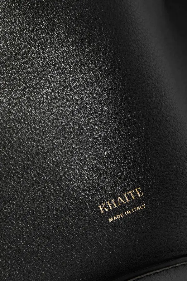 Khaite Lotus Mini Leather Tote