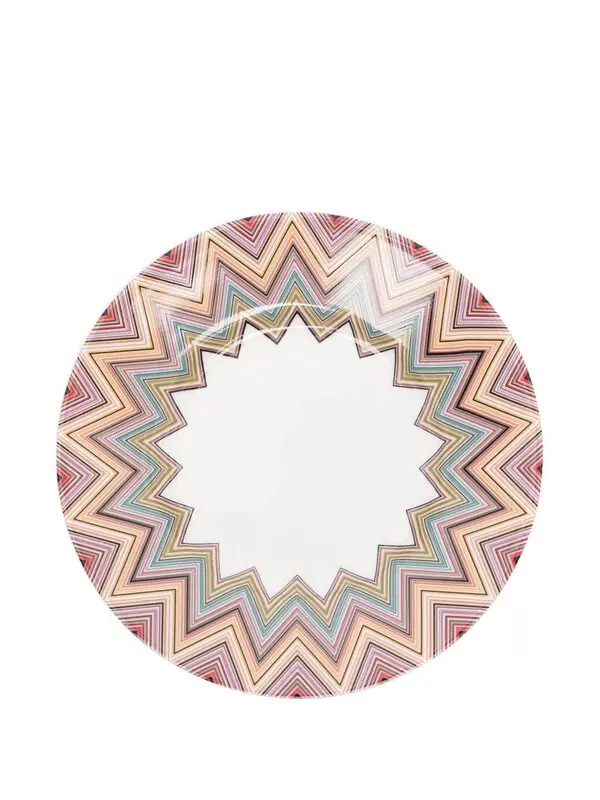 Missoni Zigzag-print Tea Cups - Pink