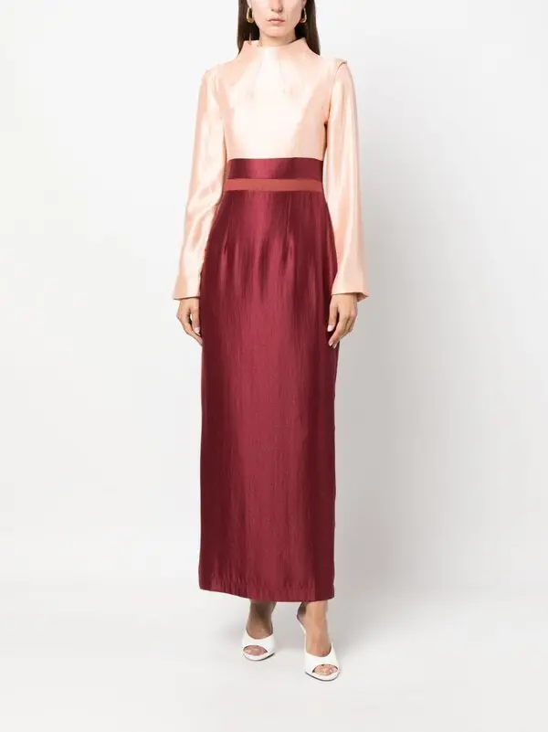 BARUNI Sahda Detachable-sleeve Maxi Dress