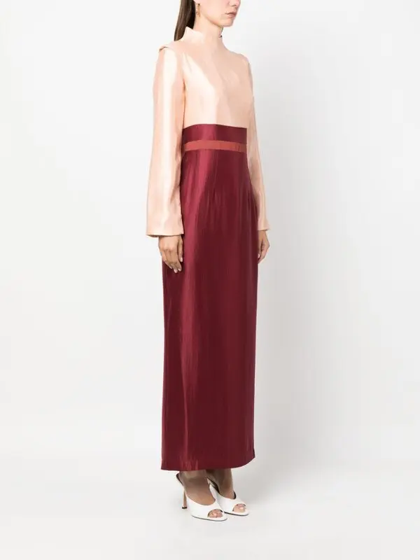 BARUNI Sahda Detachable-sleeve Maxi Dress