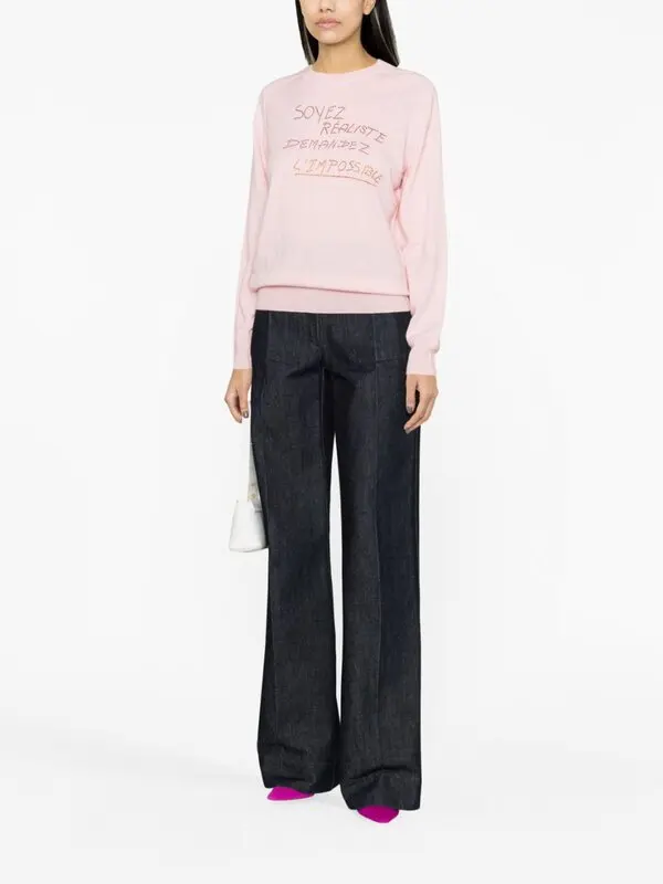 Sonia Rykiel Paris Rhinestone-embellished Jumper