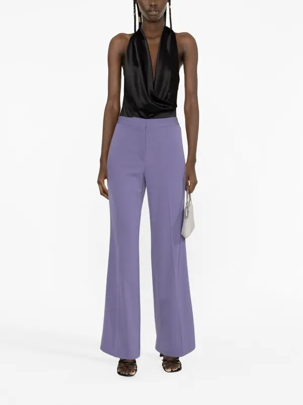 Stella McCartney Tailored Wool Trousers - Purple