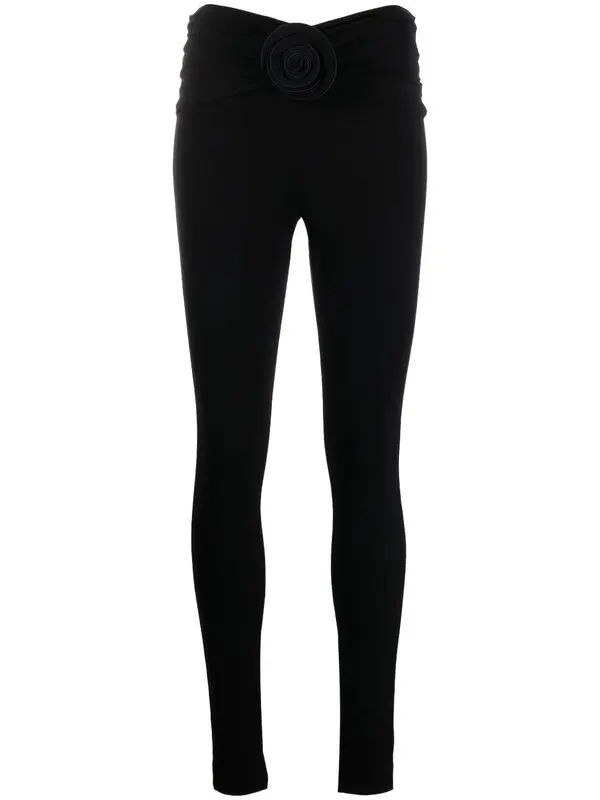 Magda Butrym Floral-detail Leggings