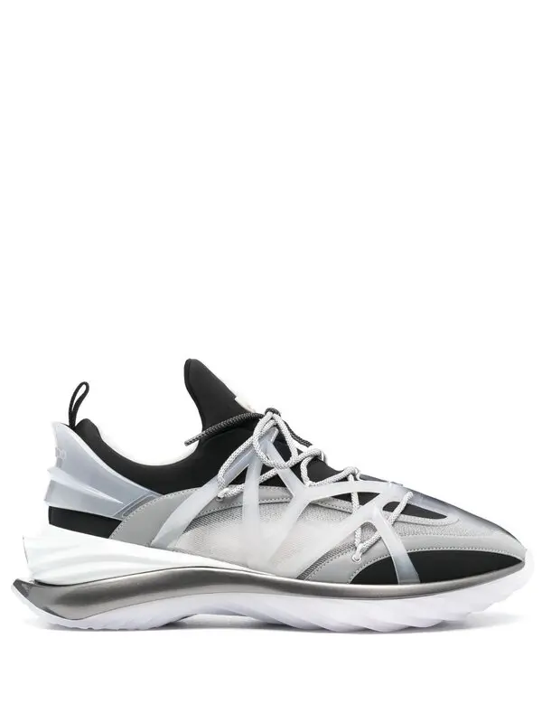 JIMMY CHOO Cosmos Low-top Sneakers - Black