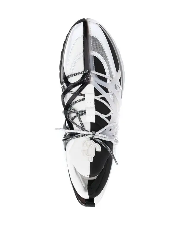 JIMMY CHOO Cosmos Low-top Sneakers - Black
