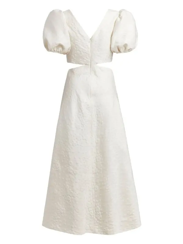 MARKARIAN Patti Brocade-effect Midi Dress