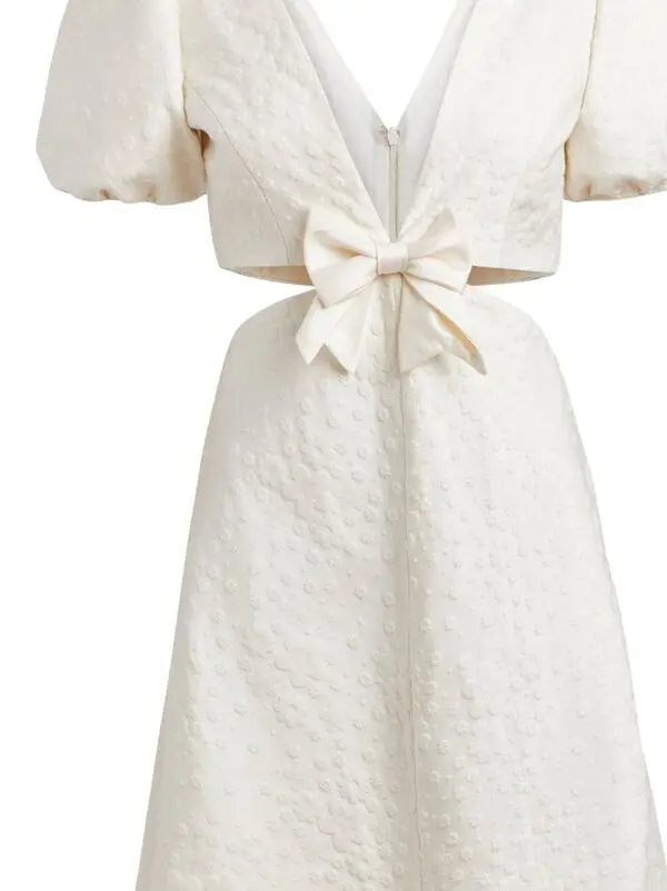 MARKARIAN Patti Brocade-effect Midi Dress