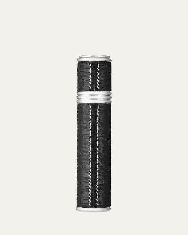 CREED Empty . Leather Atomizer, Silver/black