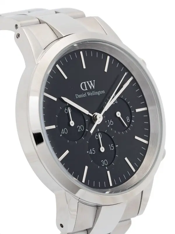 DANIEL WELLINGTON Iconic Link Chronograph 42mm - Black