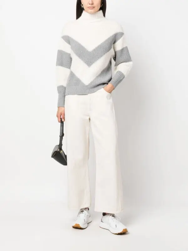 Peserico Two-tone Jumper