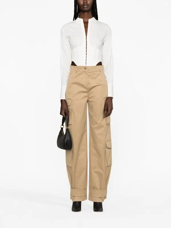 Valentino Garavani High-waisted Cargo Trousers