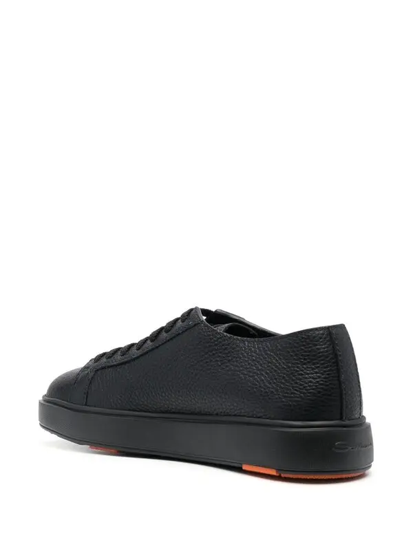 Santoni Leather Low-top Sneakers
