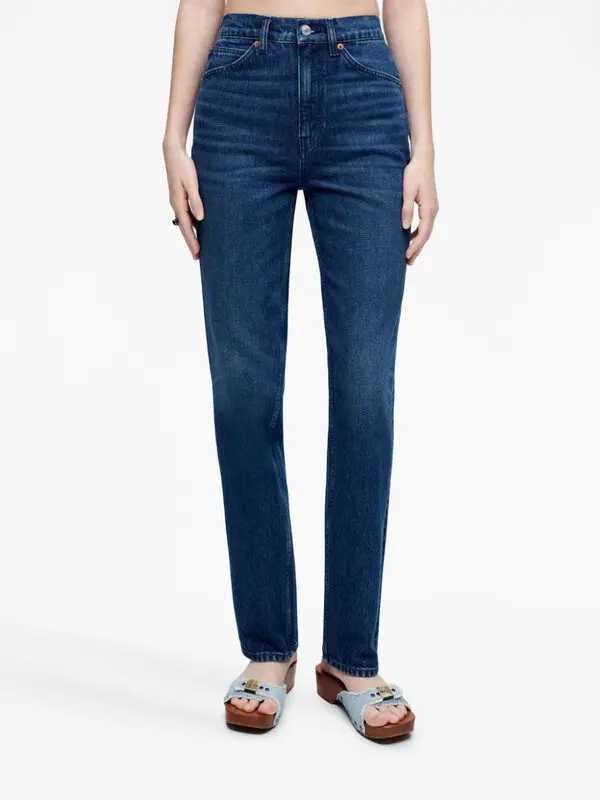 RE/DONE 70's High-waist Straight-leg Jeans