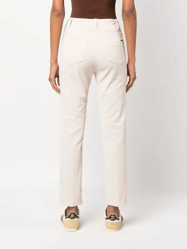 Peserico Corduroy Slim-cut Cotton Trousers