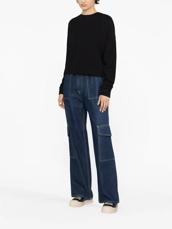 IRO PARIS Logo-print Cotton Sweatshirt