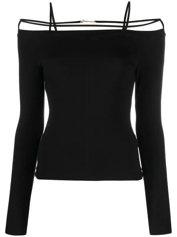Jacquemus Sierra Long Sleeve T-shirt - Black