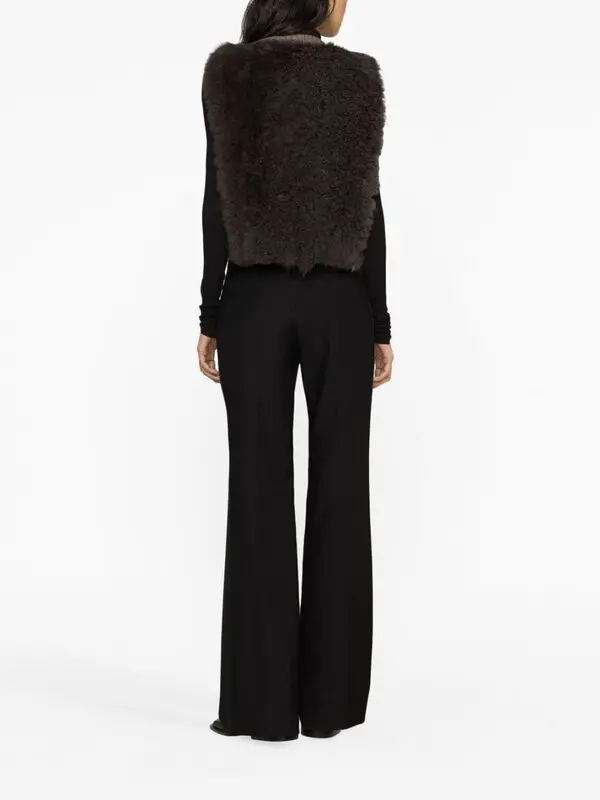 Fabiana Filippi Shearling Gilet - Grey