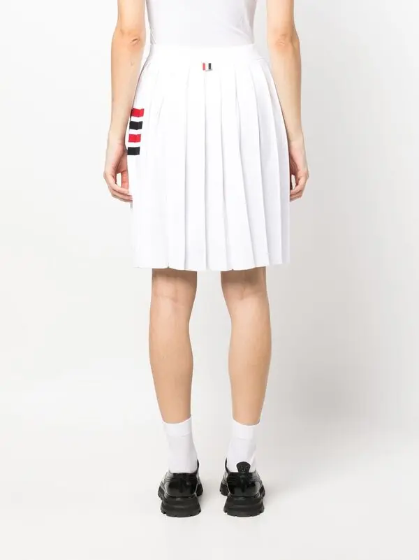 Thom Browne 4-bar Pleated Skirt