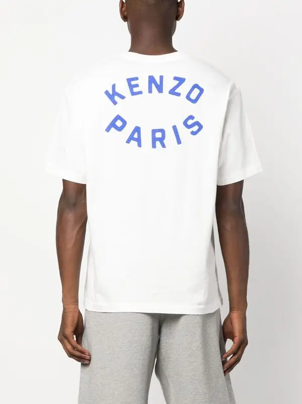 Kenzo Logo-print Cotton T-shirt - White