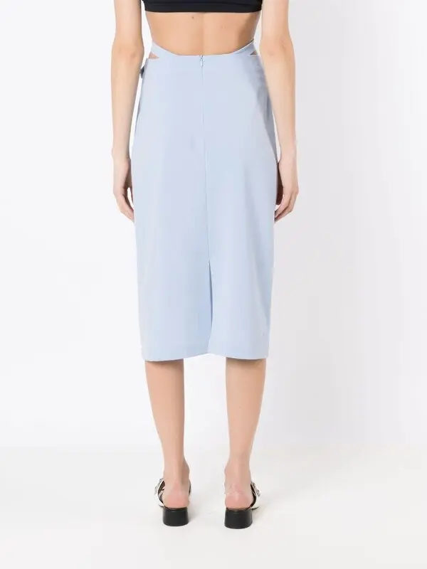GLORIA COELHO Cut-out Pencil Skirt