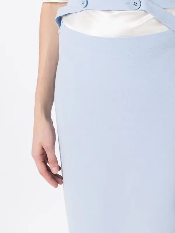 GLORIA COELHO Cut-out Pencil Skirt