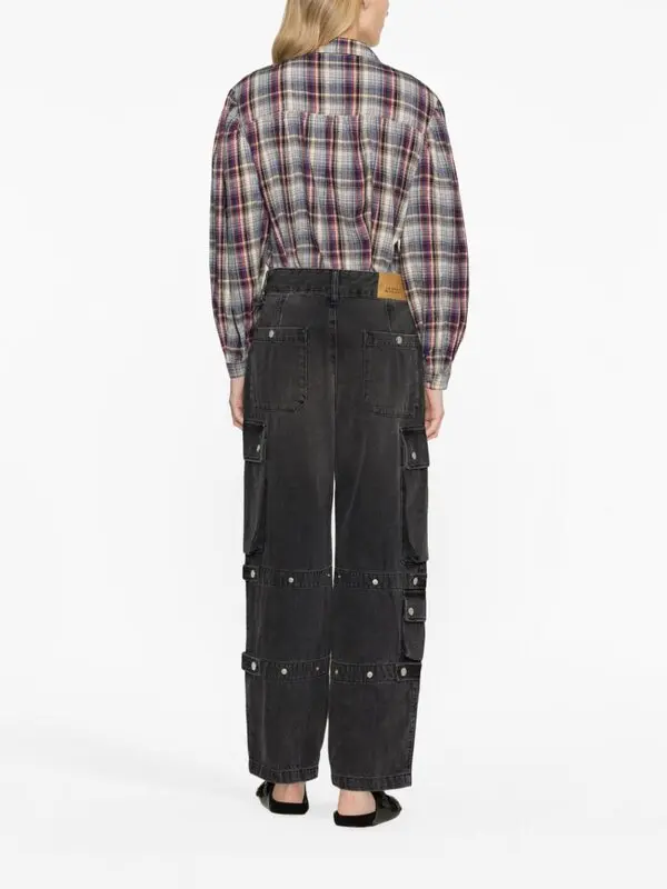 MARANT ETOILE Lidzy Plaid Shirt