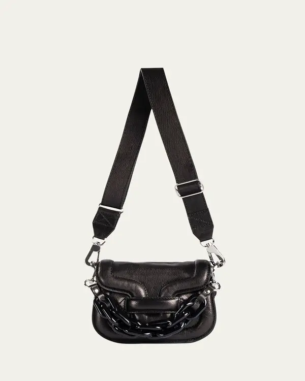 Pierre Hardy Alpha Micro Leather Shoulder Bag