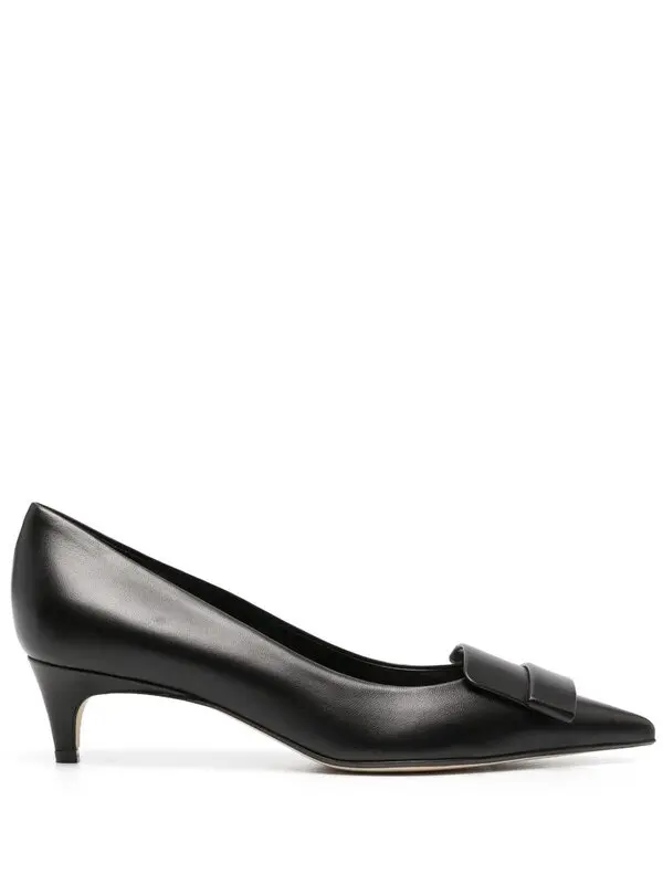 SERGIO ROSSI Sr1 30mm Leather Pumps