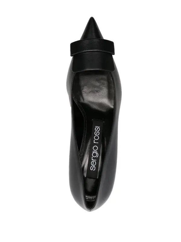 SERGIO ROSSI Sr1 30mm Leather Pumps