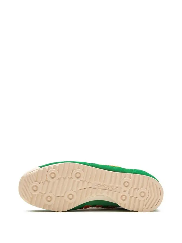 Adidas X Wales Bonner Sl72 Suede Sneakers - Green