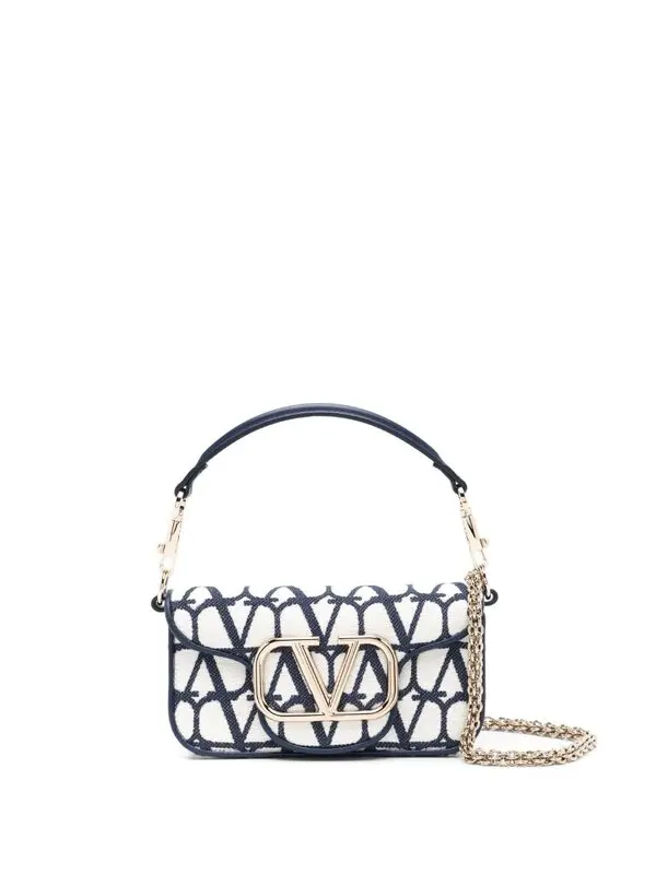Valentino Garavani Small Locò Monogram Shoulder Bag