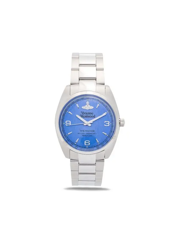 Vivienne Westwood 37mm Pennington Bracelet Watch In Blue - 30% Off