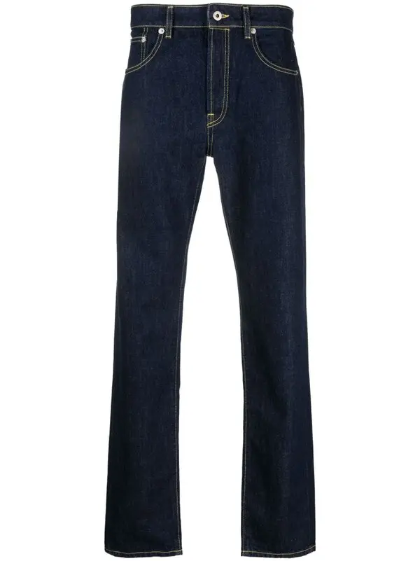 Kenzo Straight-leg Jeans - Blue