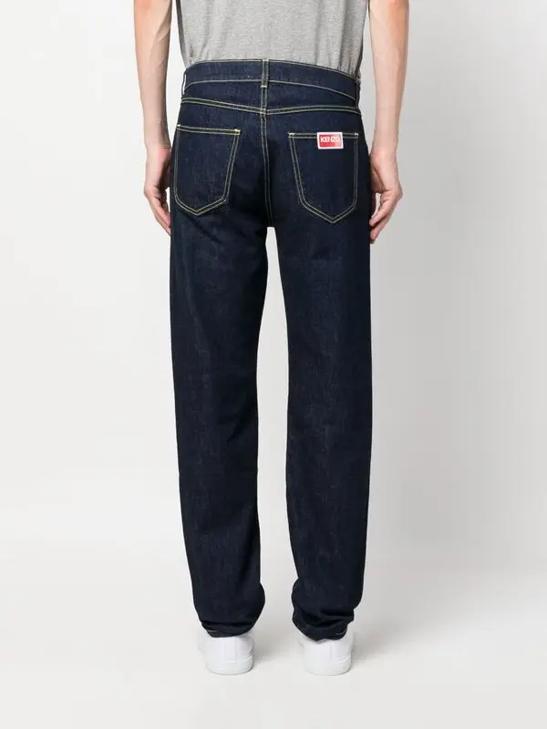 Kenzo Straight-leg Jeans - Blue