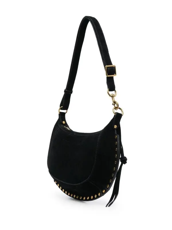 Isabel Marant Étoile Oskan Moon Shoulder Bag - Black