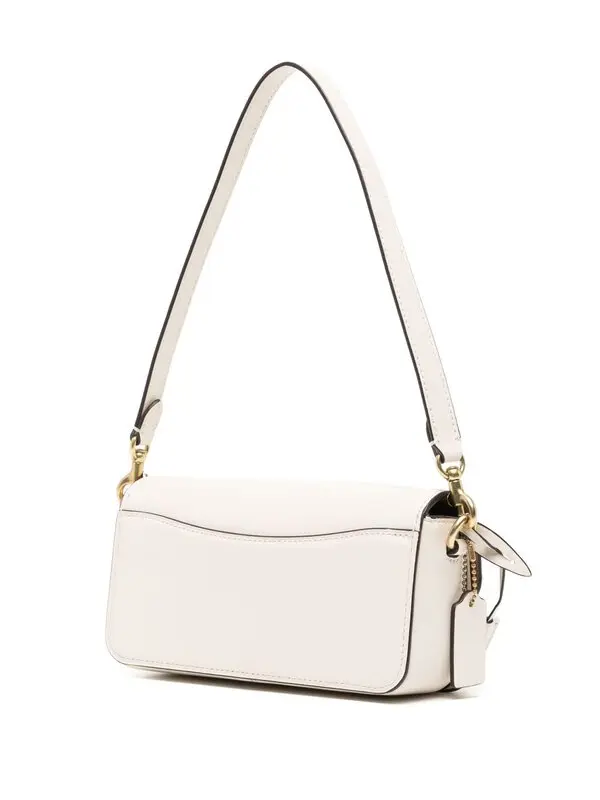 Coach Studio Leather Shoulder Bag - White | Editorialist