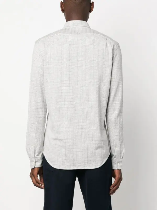 Polo Ralph Lauren Logo-embroidered Cotton Shirt - Grey
