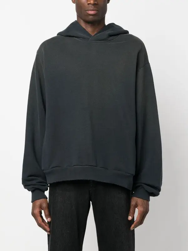 Acne Studios Logo-print Drop-shoulder Hoodie