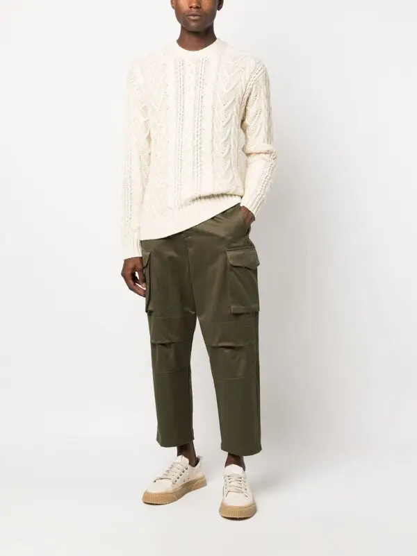 Polo Ralph Lauren Cable-knit Cotton-blend Jumper