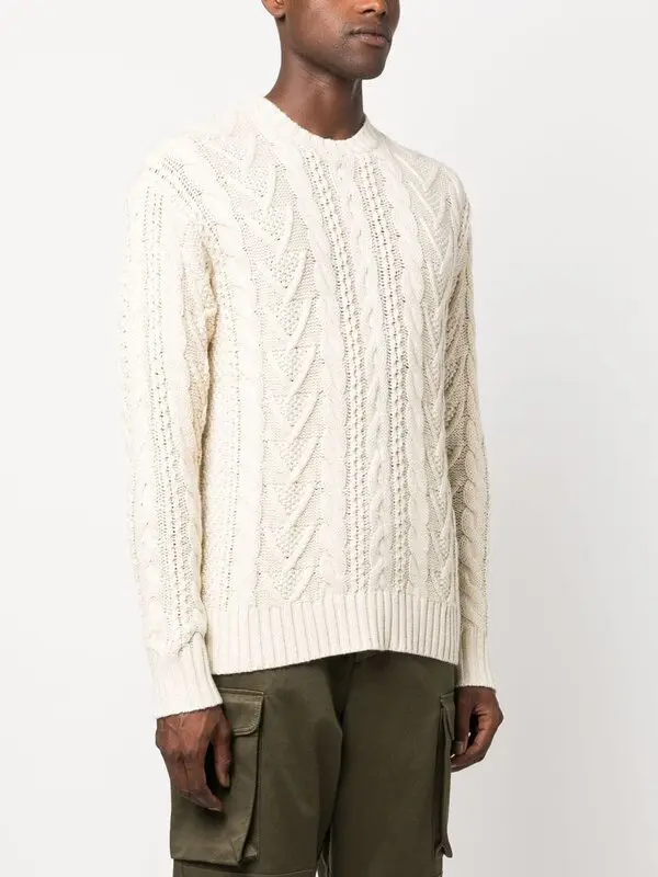 Polo Ralph Lauren Cable-knit Cotton-blend Jumper