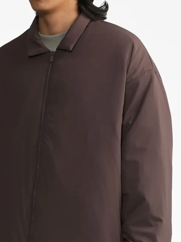 Fear Of God Logo-embossed Zip-up Shirt Jacket