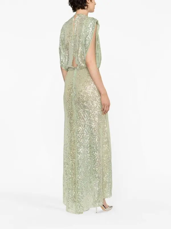 emily maxi dress green Emily Maxi Dress - Satin | Pink Floral | Womens