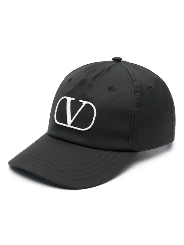 Valentino Garavani Vlogo Baseball Cap - Black