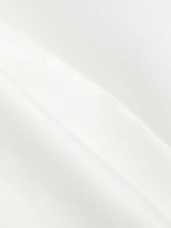 Amsale Mikado Satin Tea-length Bridal Dress