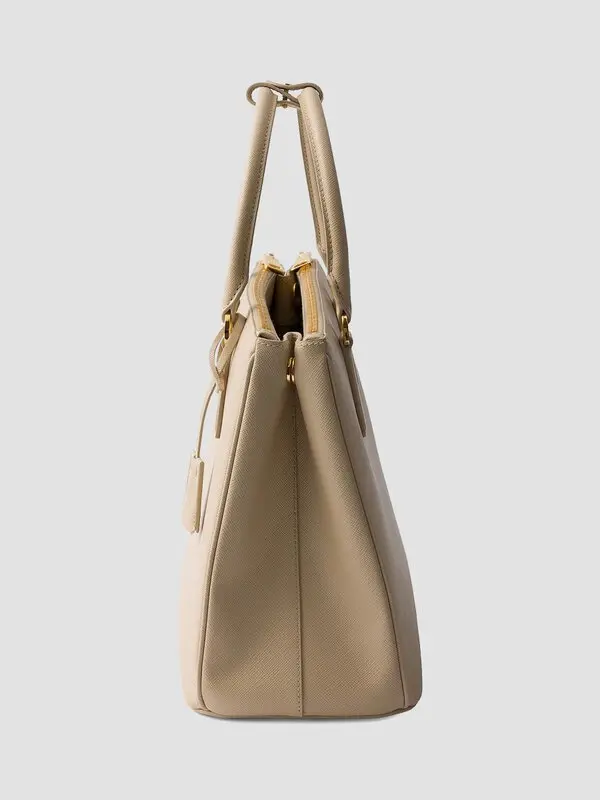 Prada Galleria Saffiano Leather Bag - Beige Khaki