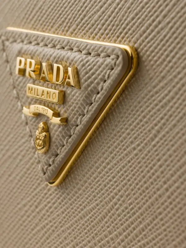 Prada Galleria Saffiano Leather Bag - Beige Khaki