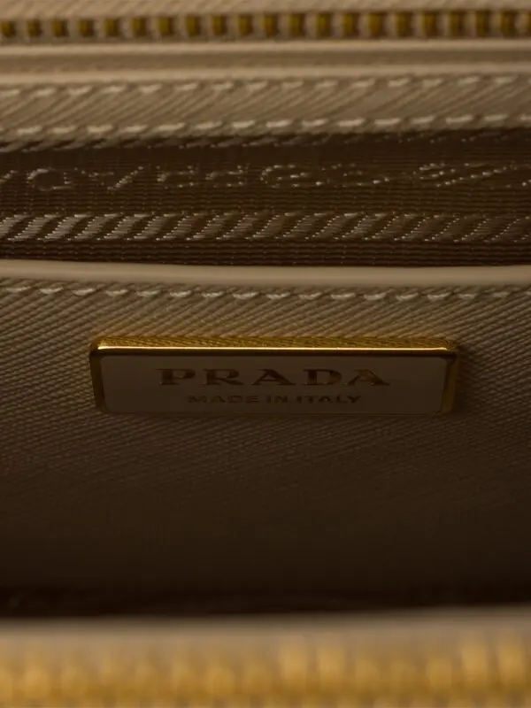 Prada Galleria Saffiano Leather Bag - Beige Khaki