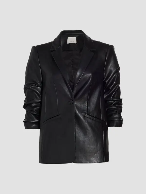 Cinq À Sept Kylie Faux Leather Jacket - Black