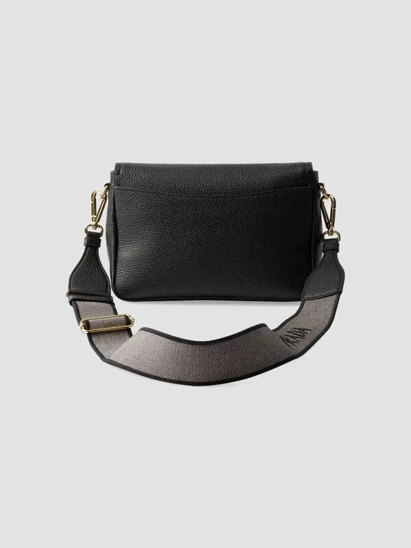 Prada Leather Shoulder Bag - Black